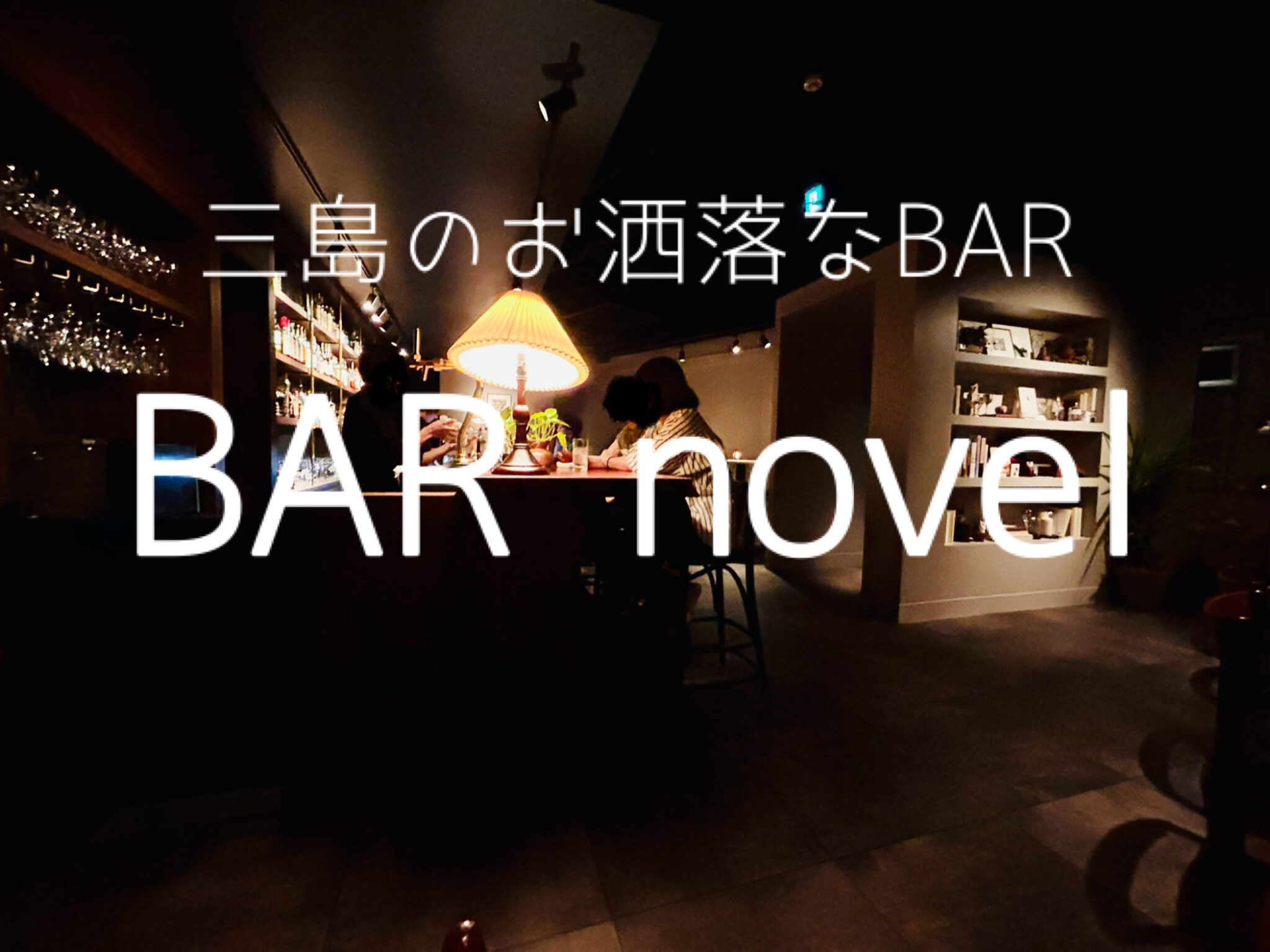 【BAR Novel/静岡県 三島市】料理も楽しめるお洒落なBAR